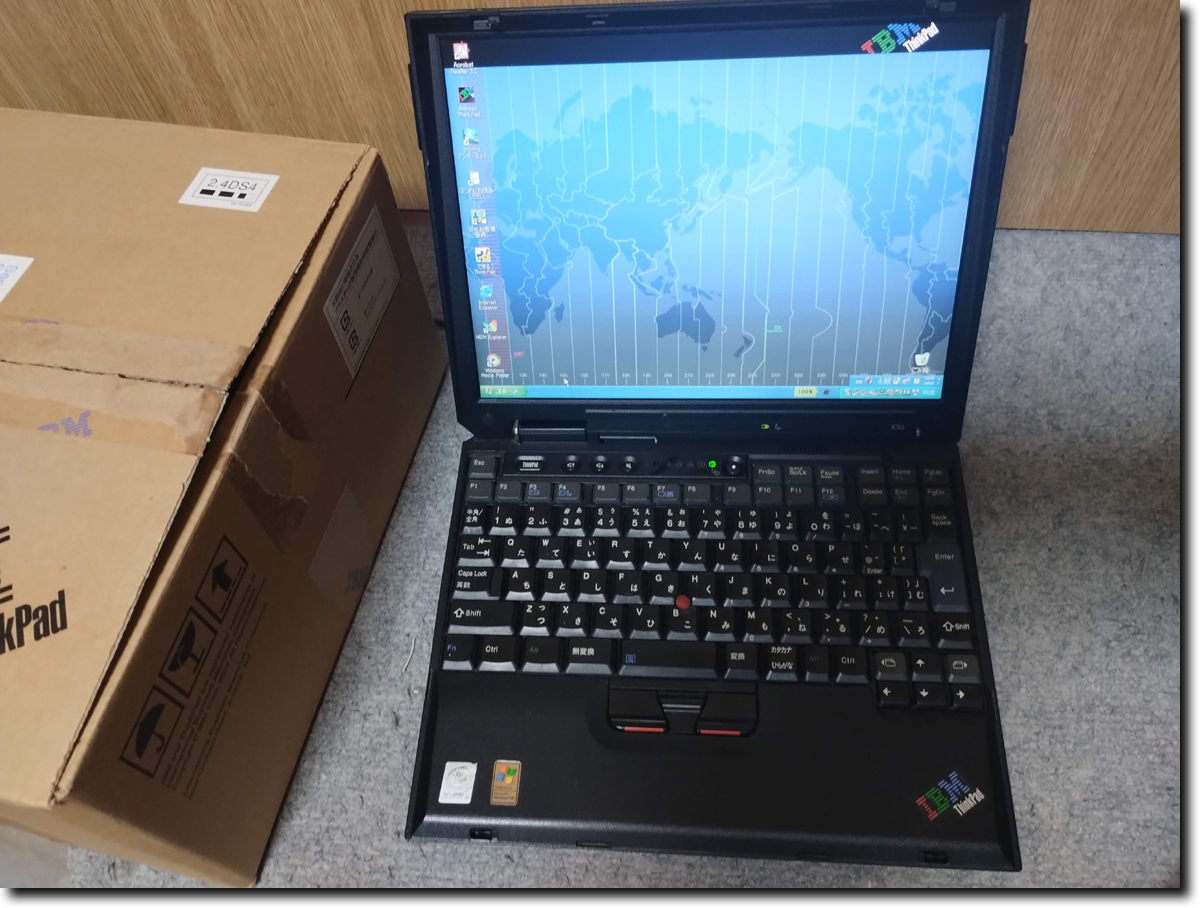 Yahoo!オークション - 002 IBM ThinkPad X30 2672-1AJ