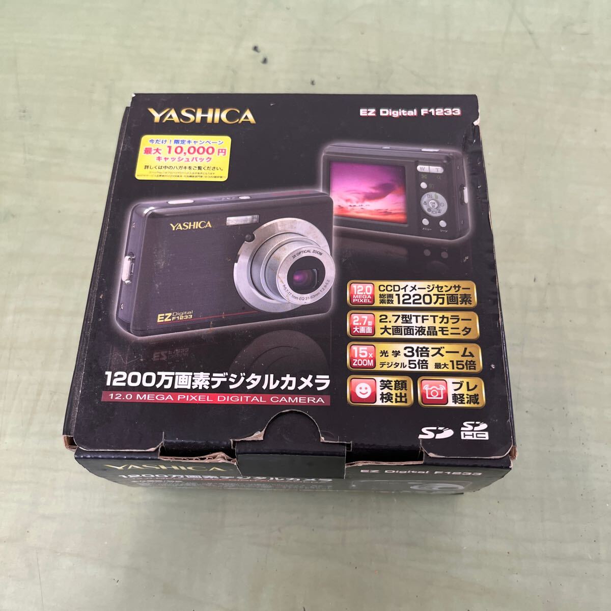 Yahoo!オークション - 8 ほぼ未使用品 YASHIKA ヤシカ EZ Digital F12...