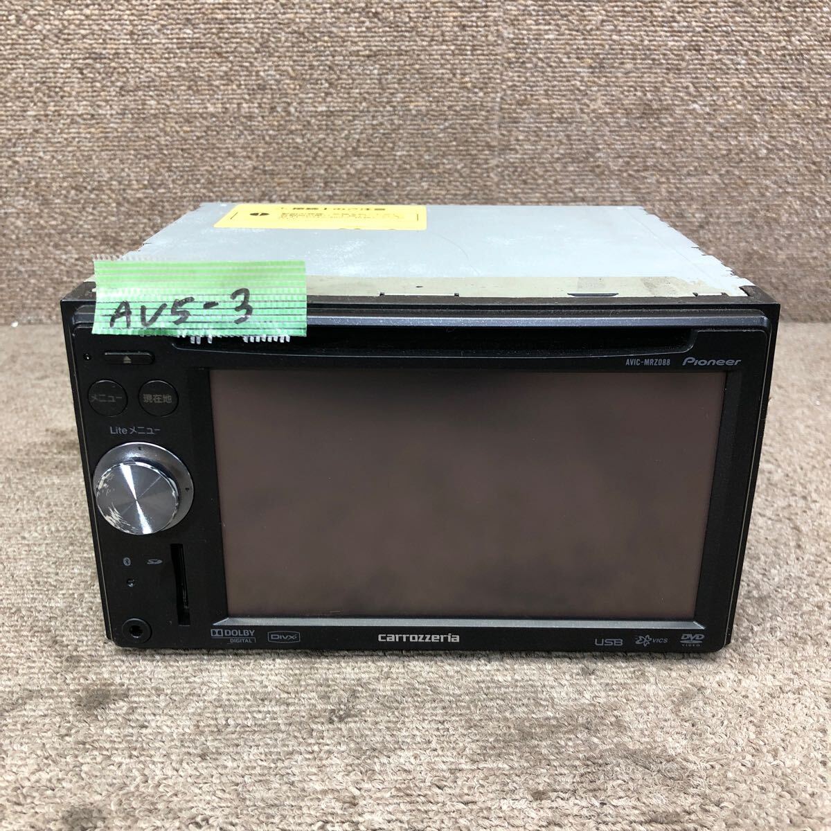 Yahoo!オークション - AV5-3 激安 カーナビ Carrozzeria Pioneer AVIC-...