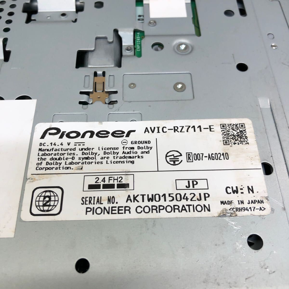 Yahoo!オークション - AV5-358 激安 カーナビ Carrozzeria Pioneer AVI...