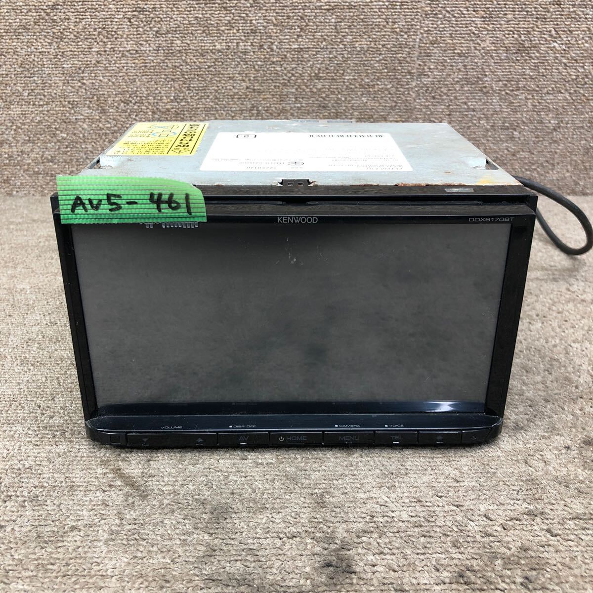 Yahoo!オークション - AV5-461 激安 カーステレオ DVDプレーヤー KENWO...
