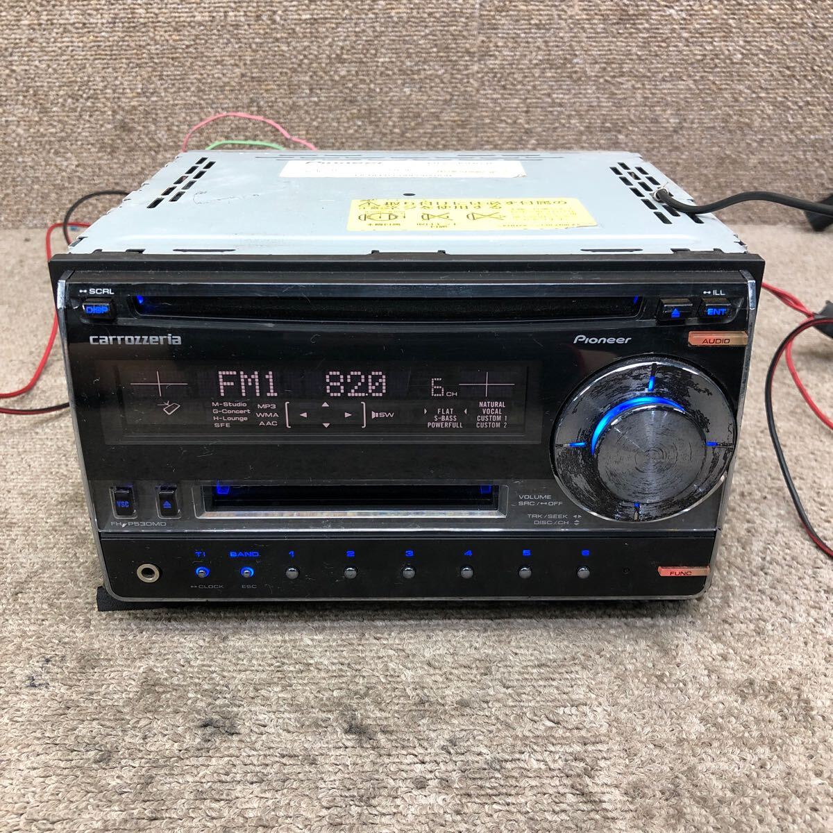 Yahoo!オークション - AV5-860 激安 カーステレオ Carrozzeria Pioneer...