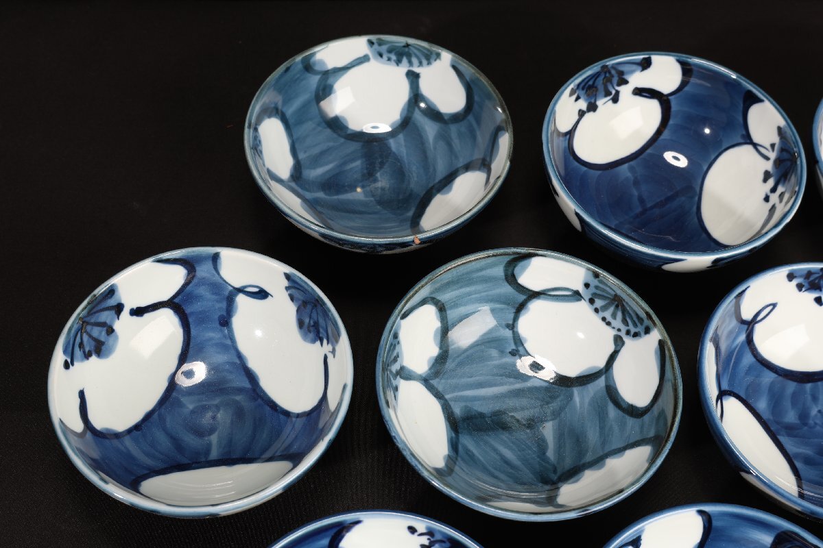 Yahoo!オークション - 【珍品堂】1円から E089 有田焼 源右衛門窯 染付...