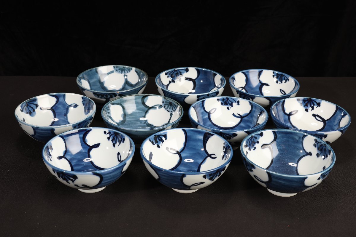 Yahoo!オークション - 【珍品堂】1円から E089 有田焼 源右衛門窯 染付...