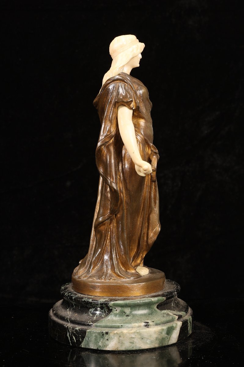 Yahoo!オークション - 【珍品堂】1円から K028-P22 人物像 工芸品 細密...