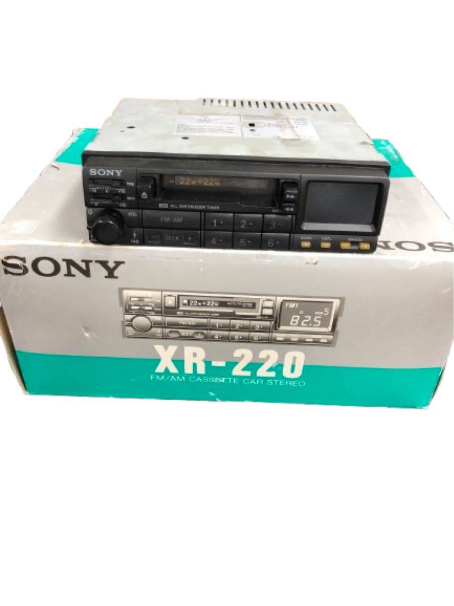 Yahoo!オークション - 1円スタート ソニー FM/AM カセットデッキ XR -2...