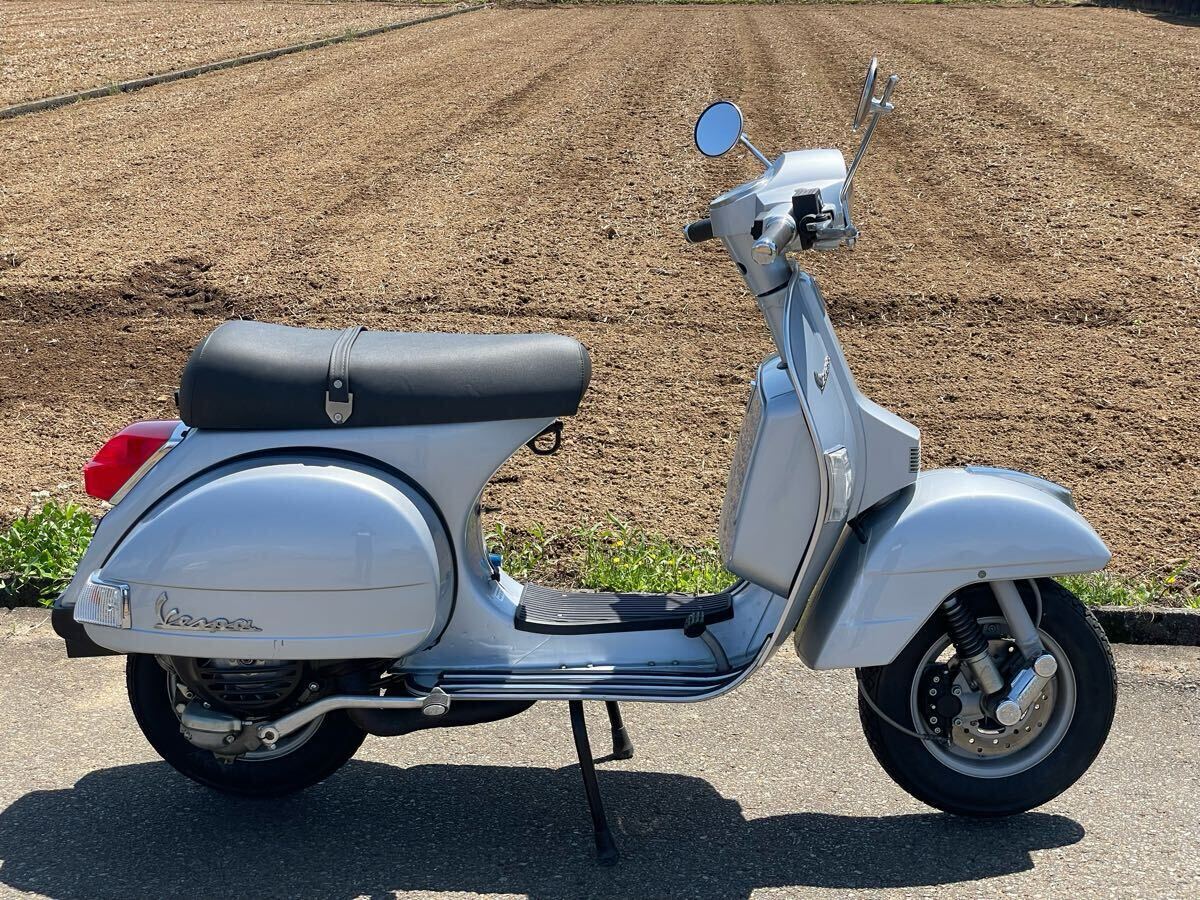 Yahoo!オークション - ベスパ PX200 2スト 実走行201km 実働 書類付 希...