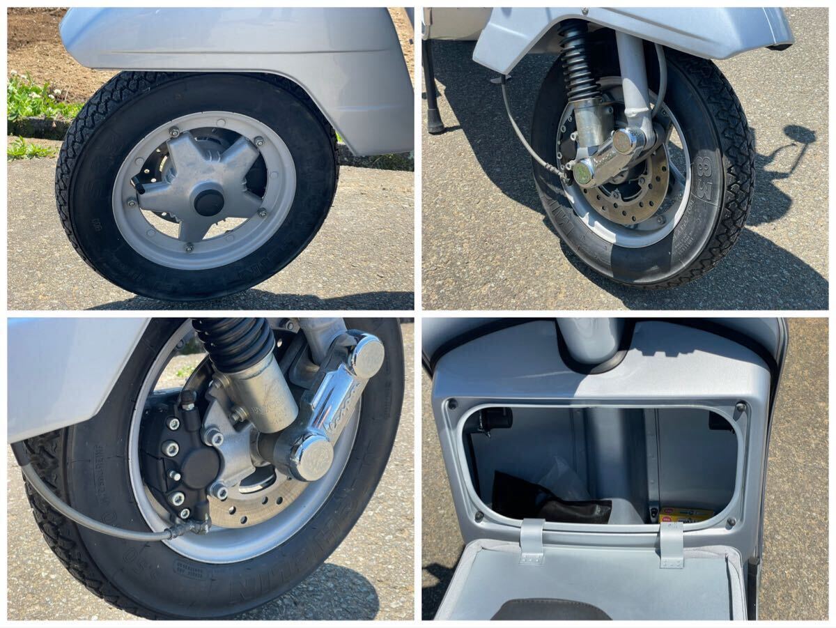 Yahoo!オークション - ベスパ PX200 2スト 実走行201km 実働 書類付 希...