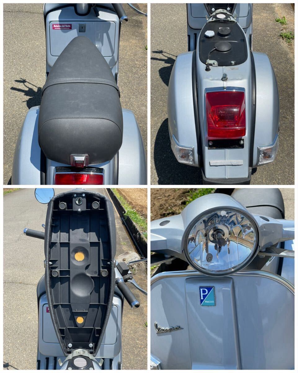 Yahoo!オークション - ベスパ PX200 2スト 実走行201km 実働 書類付 希...