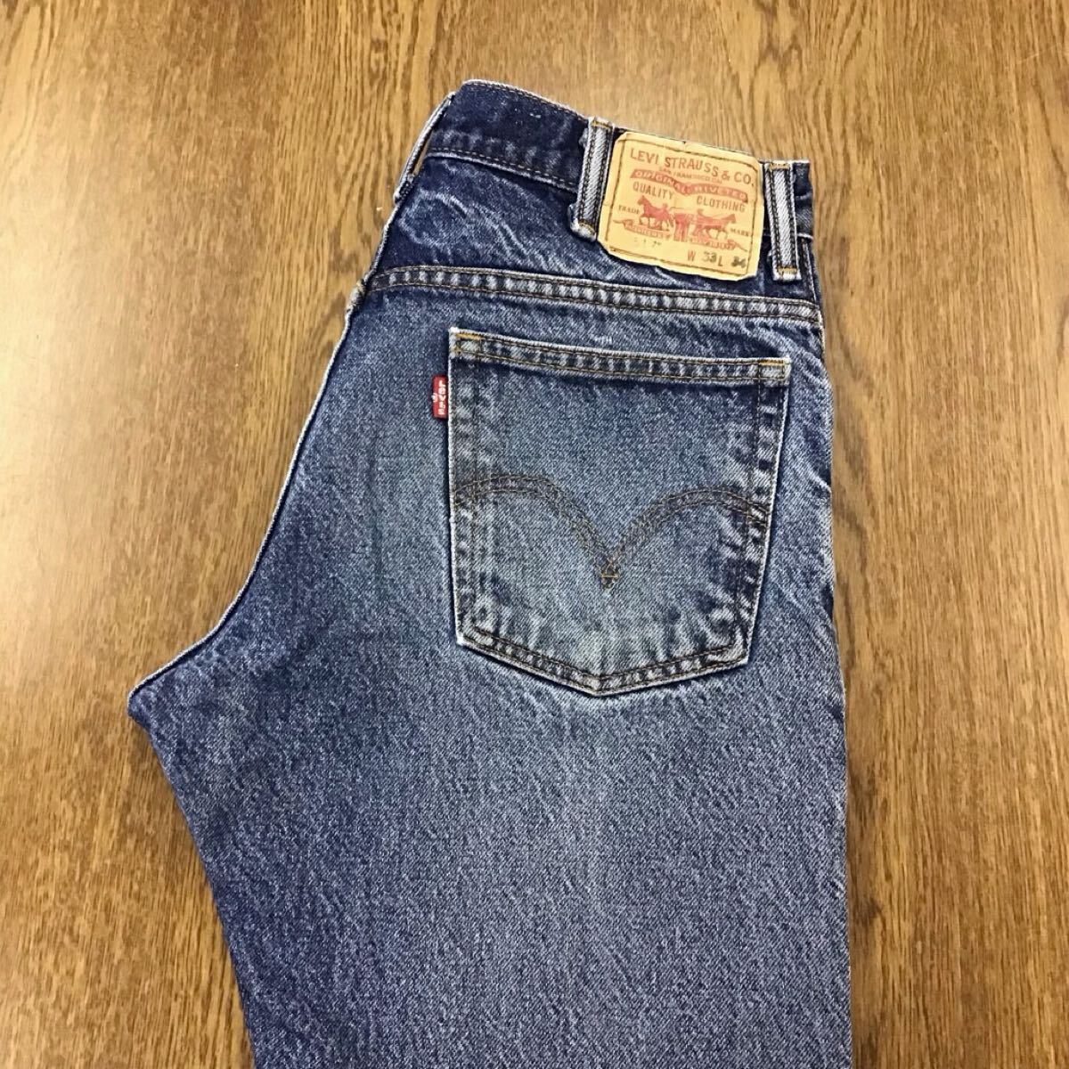 Yahoo!オークション - 【GE087】Levi's 517 W33 L34 定番ブーツカット ...