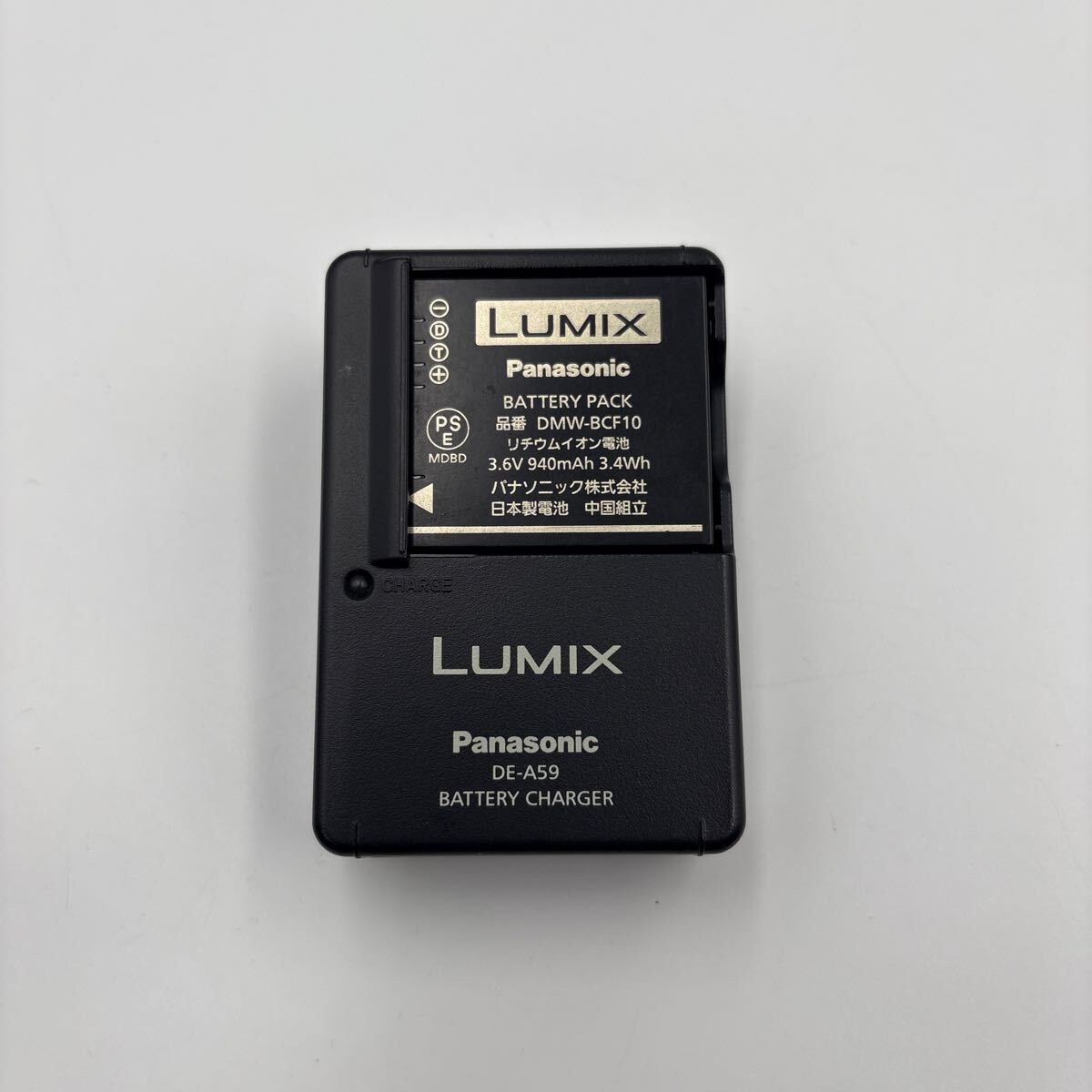 Yahoo!オークション - Panasonic LUMIX DE-A59 / DMC-BCF10 純正 バッ...