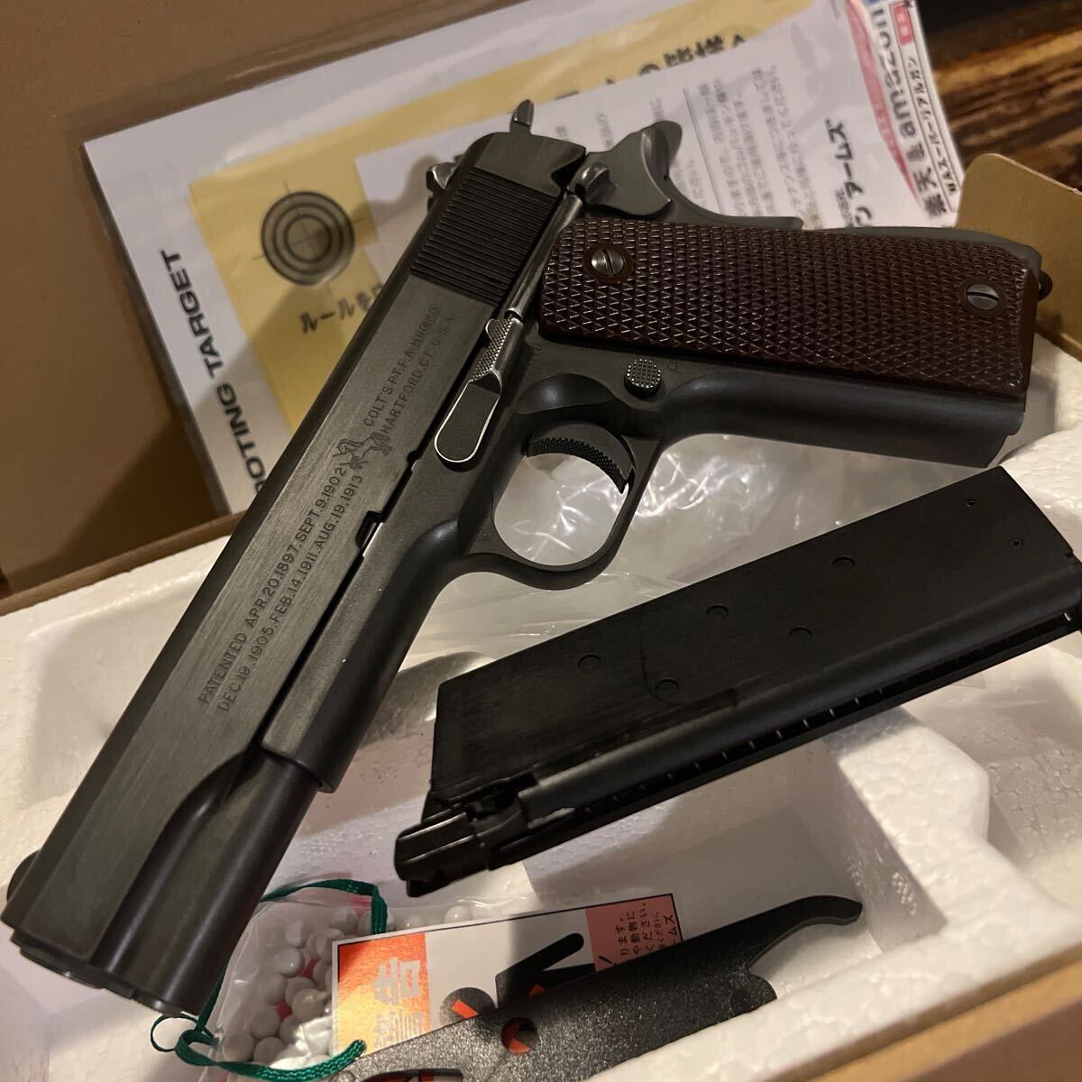 Yahoo!オークション - WA m1911a1 ミリタリーモデル ウエスタンアーム...