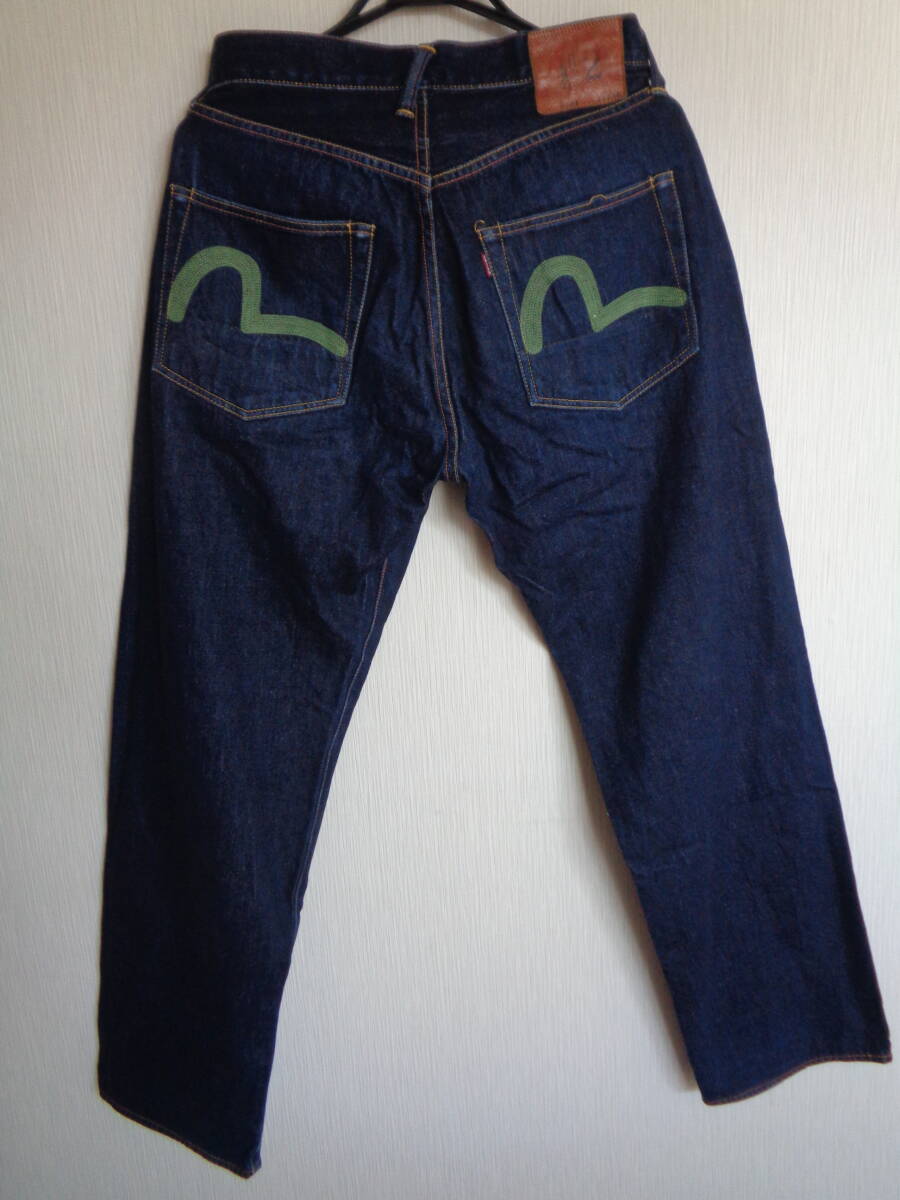 Yahoo!オークション - 極上 濃紺 美品 EVISU エヴィス No2 2001 刺繍...