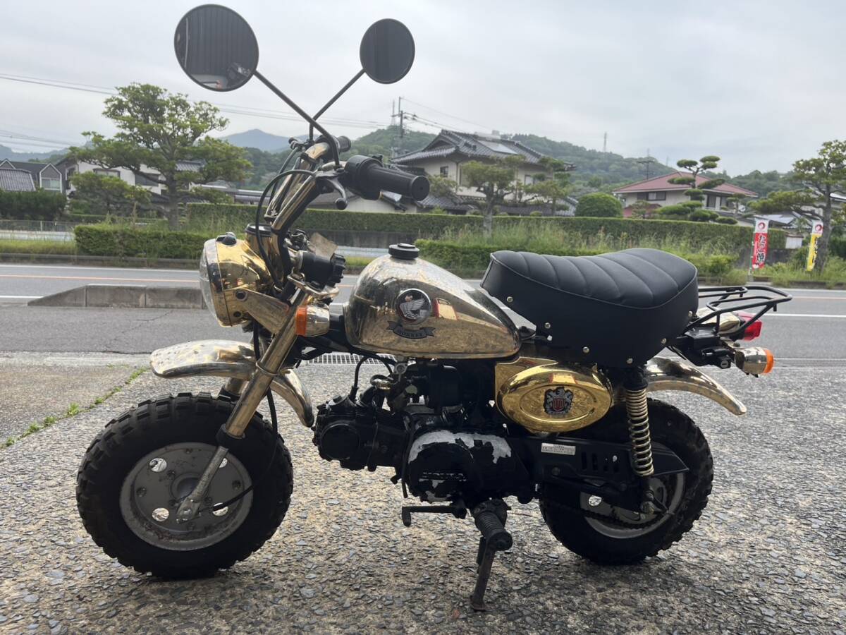 Yahoo!オークション - ホンダ ゴールドモンキー Z50J 中古 実働 走行1...