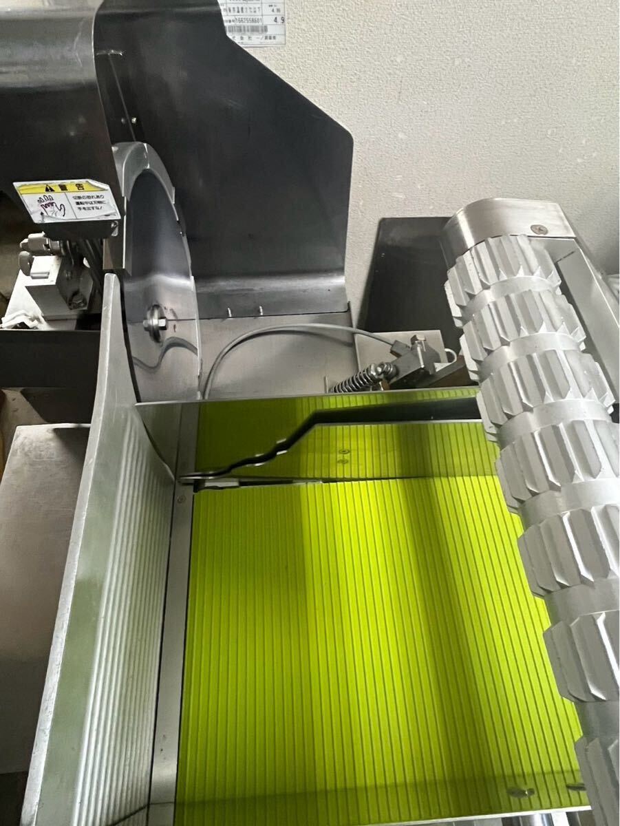 Yahoo!オークション - なんつね 三相200V 業務用 ミートスライサー NAS...