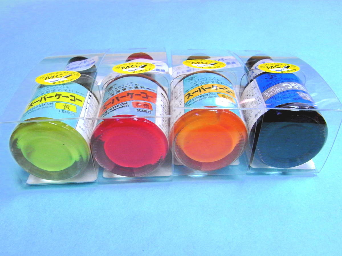 Yahoo!オークション - 初心者でも大丈夫 トップ用塗料4色セットスーパ...