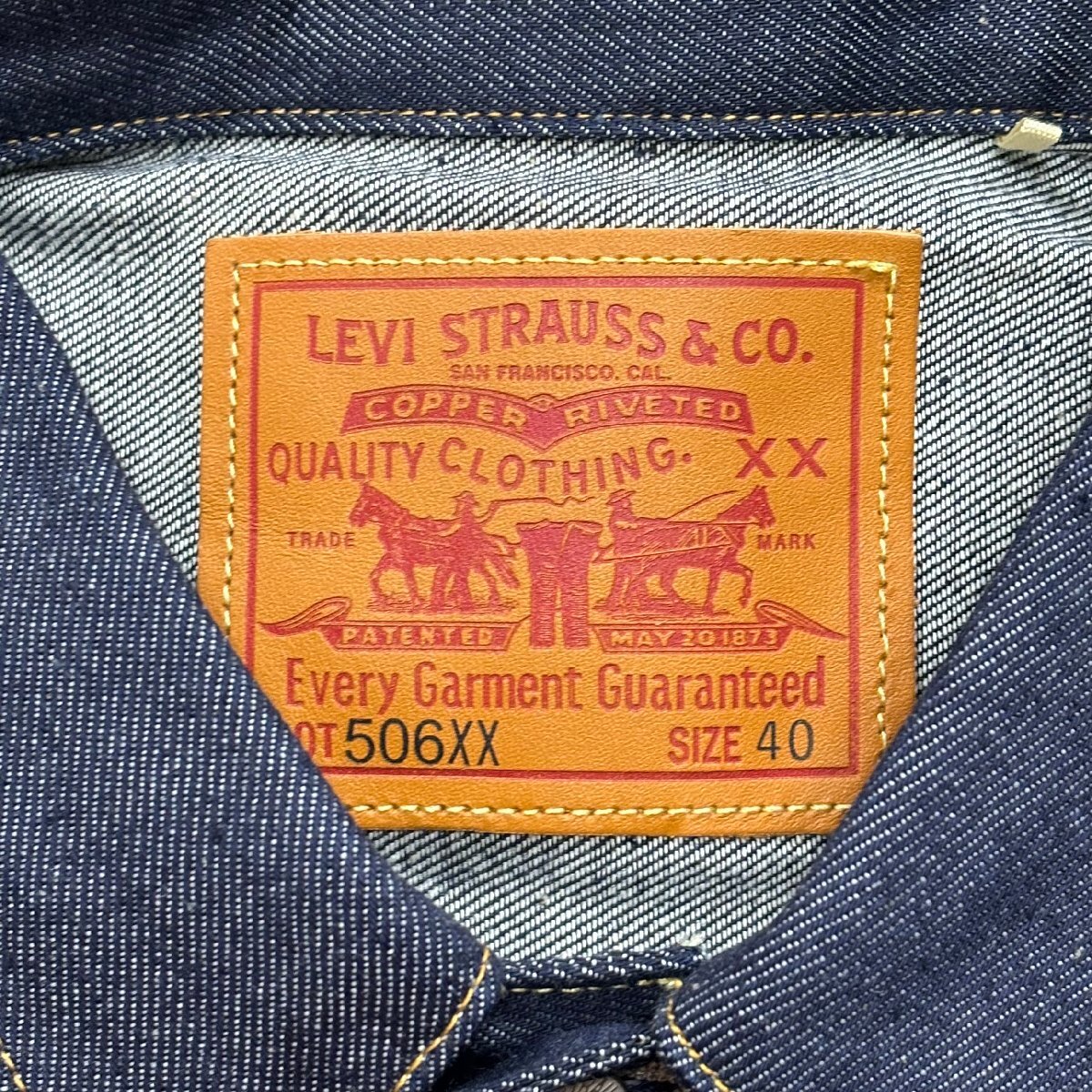 Yahoo!オークション - 未使用品 LEVI’S LVC 70506-0028 506XX 1st デ...