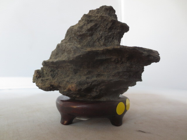 Yahoo!オークション - 【艸】 TK/004 佐治川石 ウブ石 奇岩形状 水石 ...