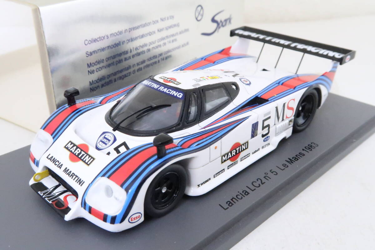 Yahoo!オークション - Spark Lancia LC2 #5 Le Mans 1983 MARTINI ラン...