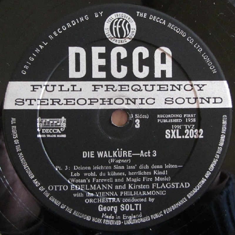 Yahoo!オークション - 2LP ワーグナー/楽劇「ヴァルキューレ」第3幕 英...
