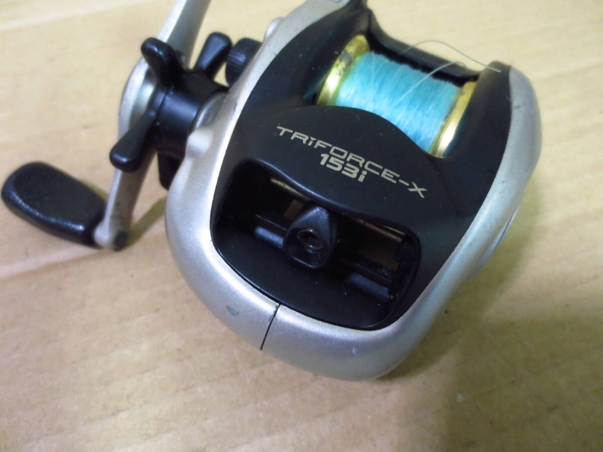 Yahoo!オークション - ダイワ ベイトリール TriFORCE-X 153i ジャンク