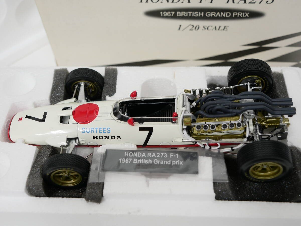 Yahoo!オークション - #3621 HONDA F1 RA273 1967 BRITISH GRANDPRIX 1...