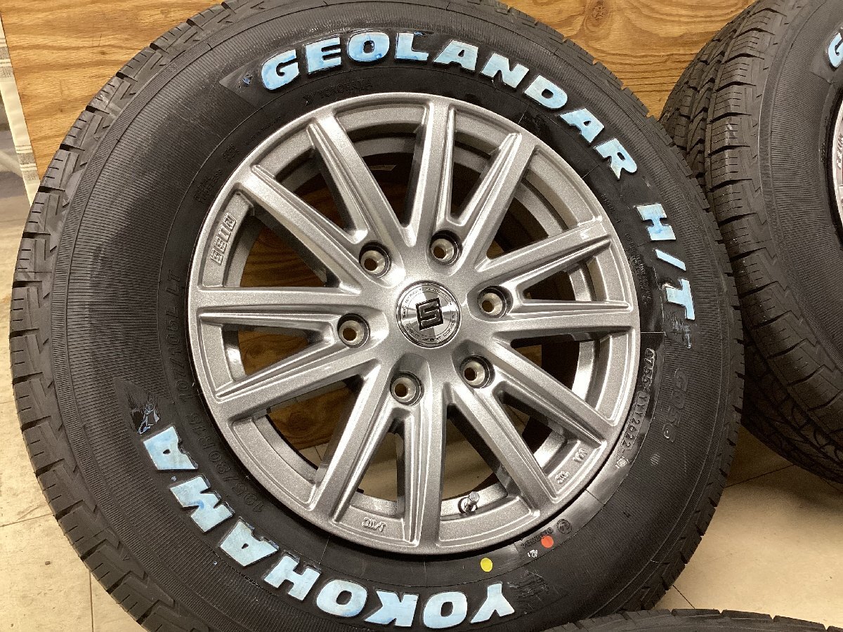 Yahoo!オークション - YOKOHAMA GEOLANDAR H/T G056 195/80R15 107/10...