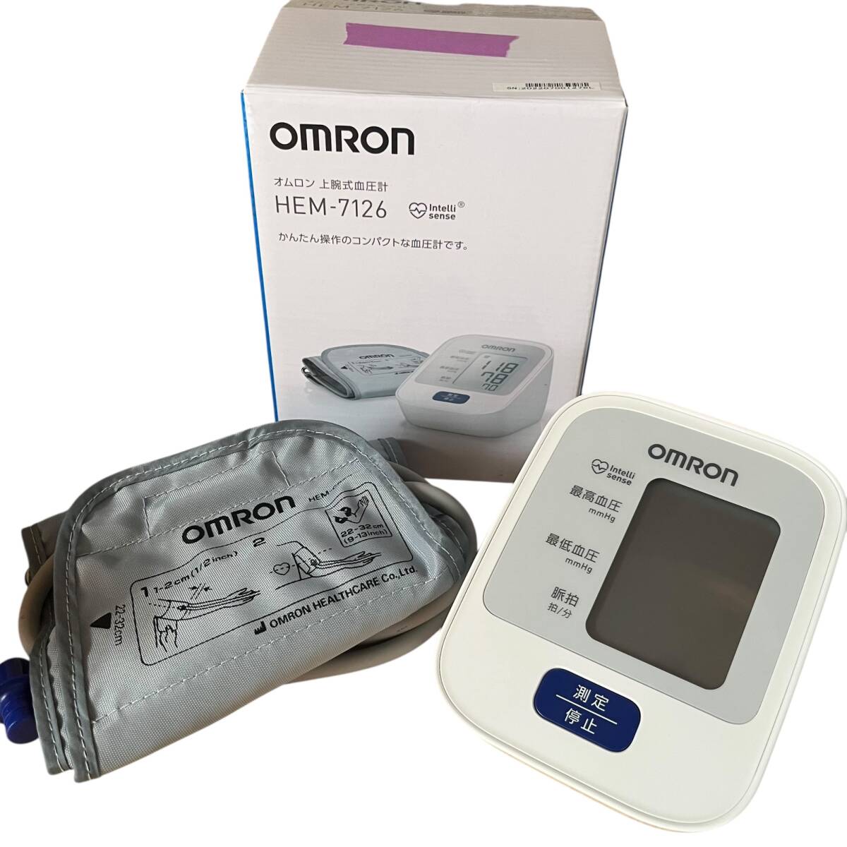 Yahoo!オークション - 【美品】 MY6 血圧計 オムロン 血圧計 HEM-7126 ...