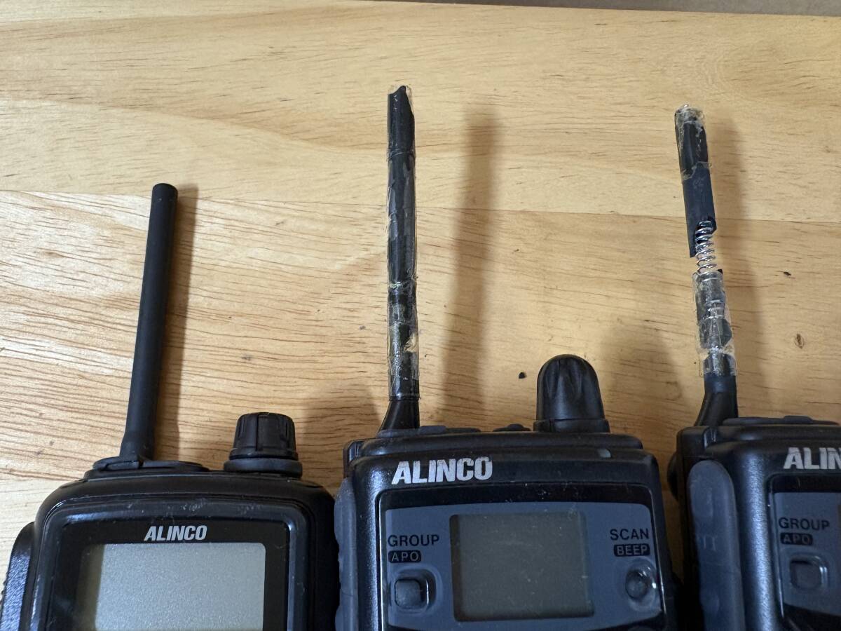 Yahoo!オークション - 特定小電力無線ハンティトランシーバ ALINCO ア...