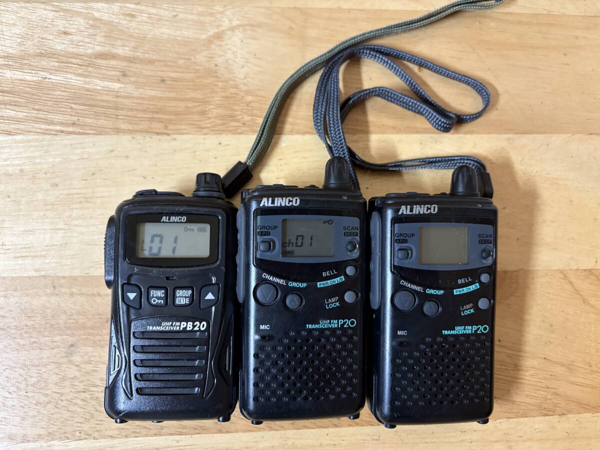 Yahoo!オークション - 特定小電力無線ハンティトランシーバ ALINCO ア...