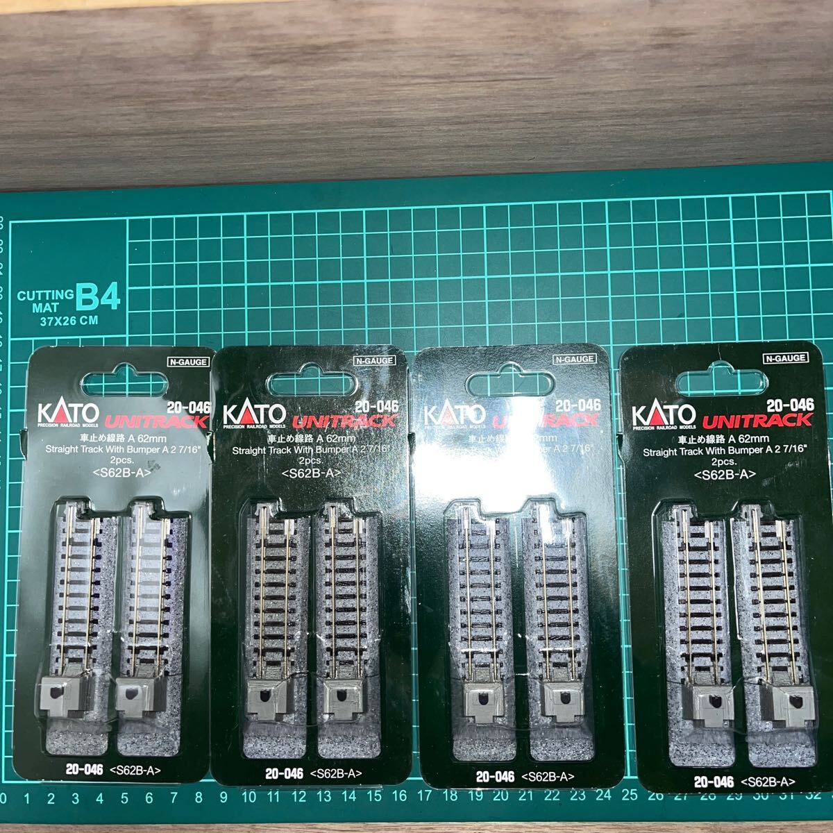 Yahoo!オークション - KATO ユニトラック Nゲージ 車止め線路A 62mm（2...