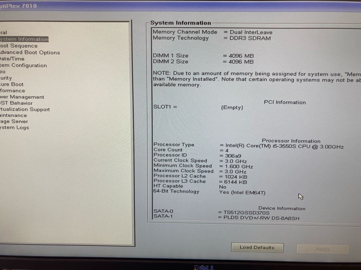 DELL OptiPlex 7010 USFF Core i5-3550S 3.0GHz 8GB SSD512GB デスクトップPC Windows11Pro(パソコン単体)｜売買された ...
