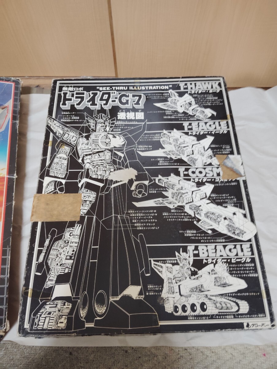 Yahoo!オークション - トライダーg7 DX 超合金 変形合体セット クロー...