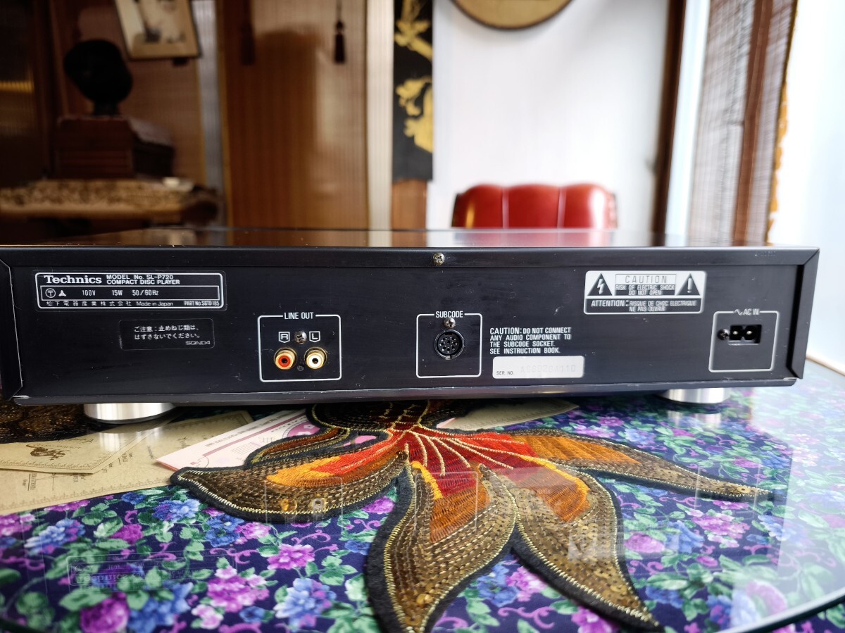 Yahoo!オークション - 難あり Technics SL-P720 CDプレーヤー テクニク...