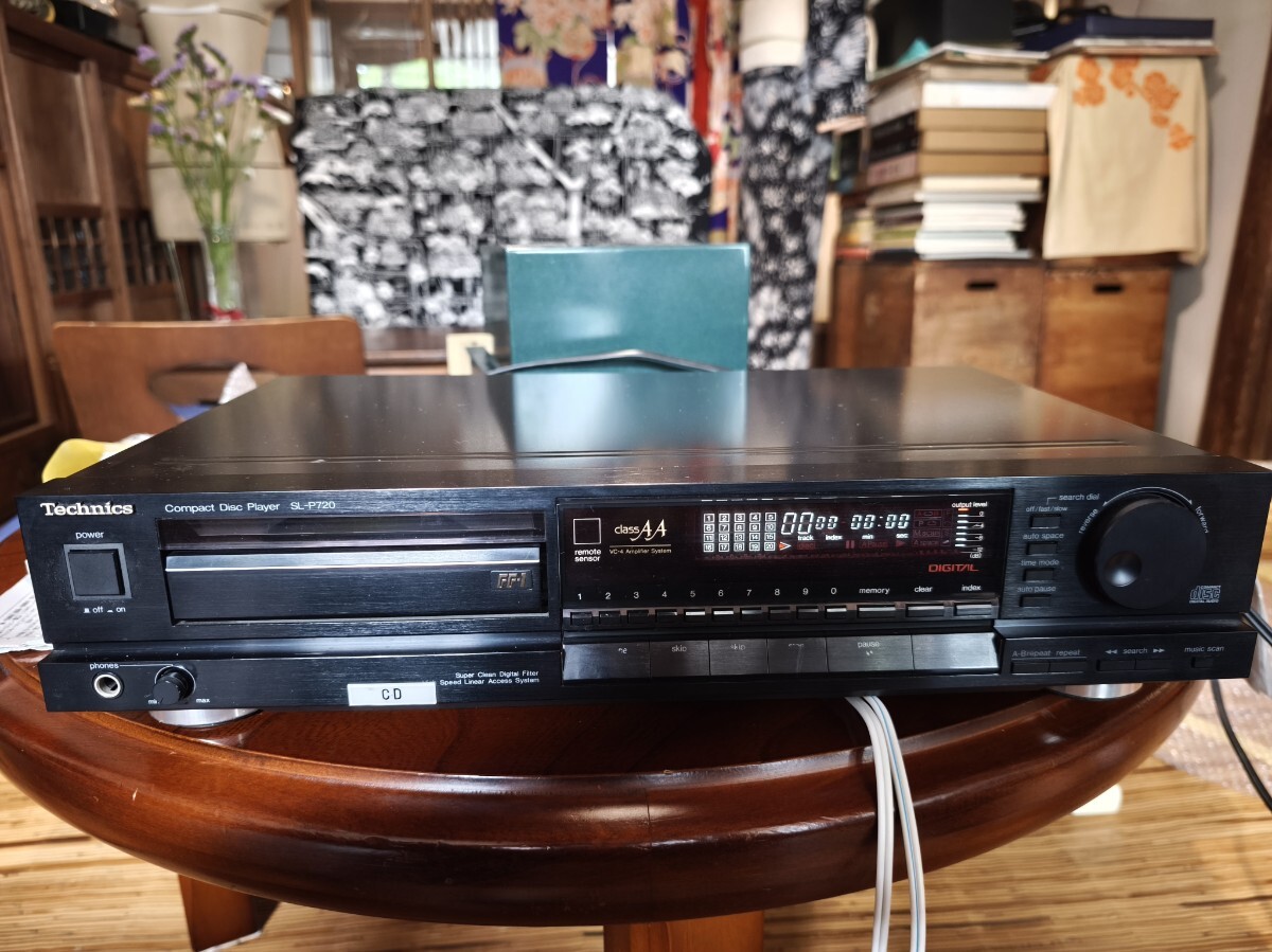 Yahoo!オークション - 難あり Technics SL-P720 CDプレーヤー テクニク...