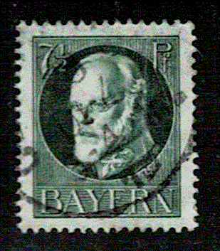 Yahoo!オークション - 《バイエルン》Scott #97 1916年 7 1/2pf