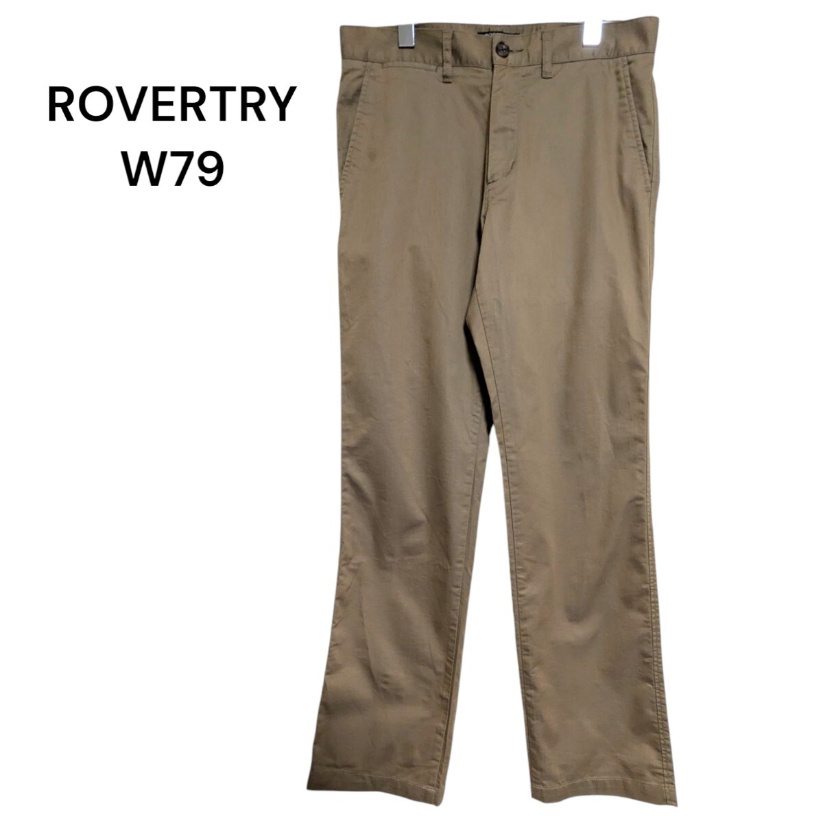 Yahoo!オークション - 新品 ROVERTRY チノパン ベージュ W79