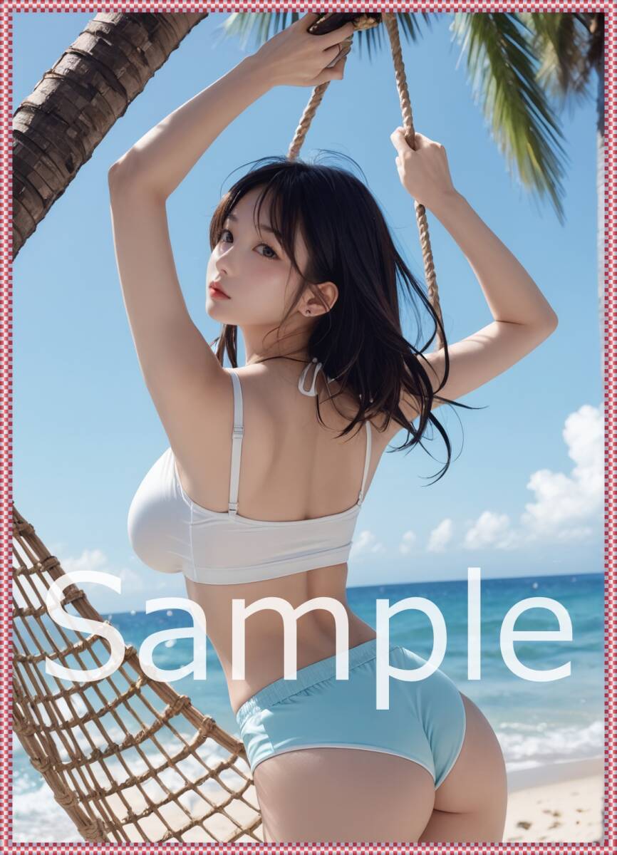 Yahoo!オークション - A233【1点もの】高画質 A4 ポスター AI 美女 美...