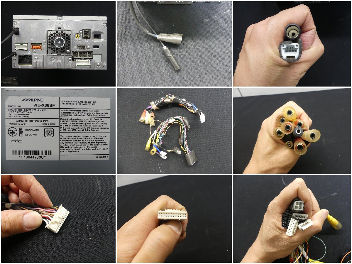 Yahoo!オークション - B119 C ALPIN アルパイン VIE-X08SF カーナビ CD...