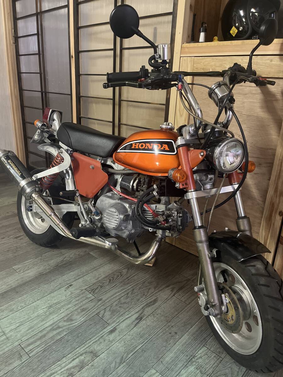 Yahoo!オークション - 貴重 4Lモンキー106cc 実働 モンキー ゴリラ シ...