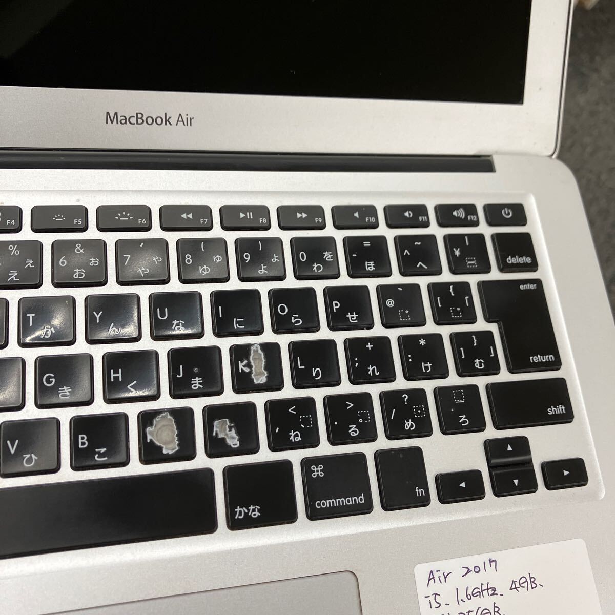 Yahoo!オークション - MacBookAir 2015 i5 1.6GHz 4GB SSD256GB B141