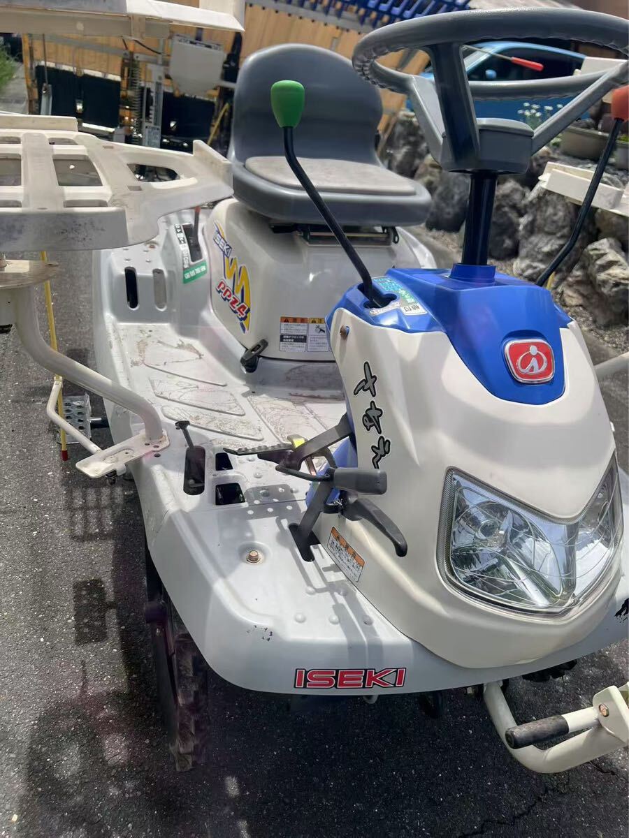Yahoo!オークション - ISEKI イセキ 田植機 PPZ4-L 4条植え 中古品 作O...