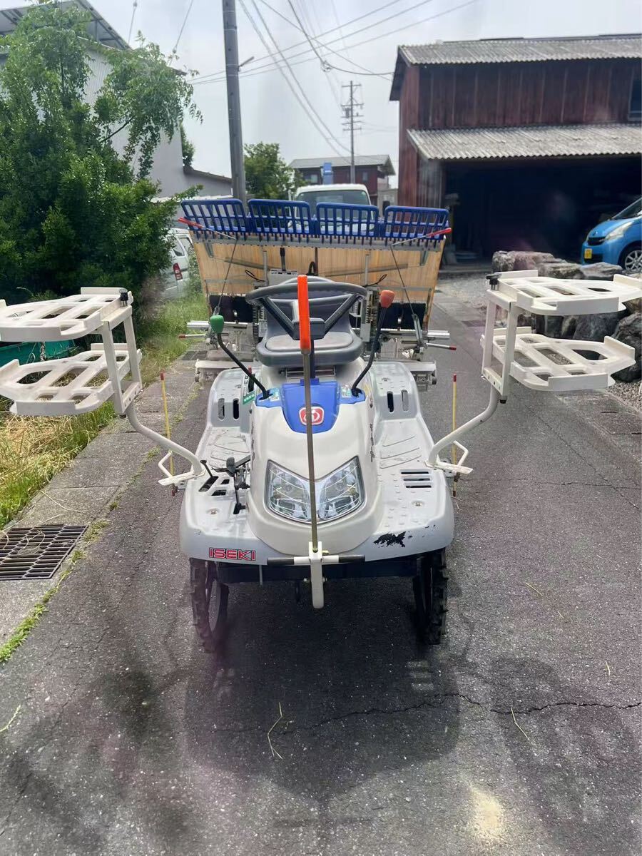 Yahoo!オークション - ISEKI イセキ 田植機 PPZ4-L 4条植え 中古品 作O...