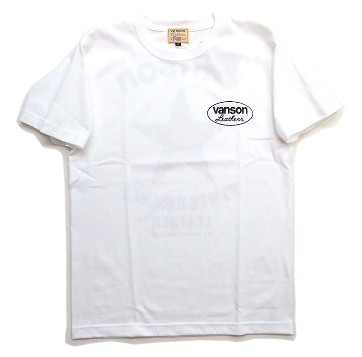 Yahoo!オークション - 新品 VANSON 半袖Tシャツ 白XL レッドスター ワ...