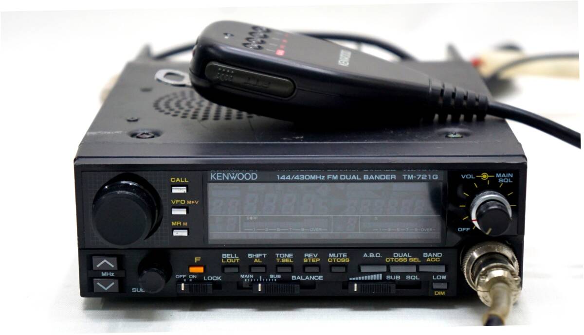 Yahoo!オークション - KENWOOD TM-721GS 144/430MHz モービル機 デュ...