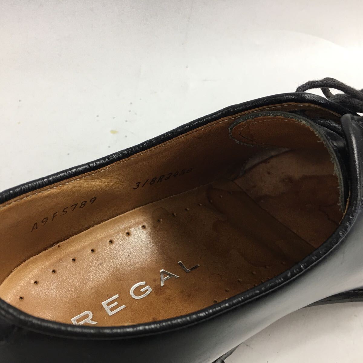 Yahoo!オークション - F04484/REGAL リーガル/ビジネス スワールトゥ ...