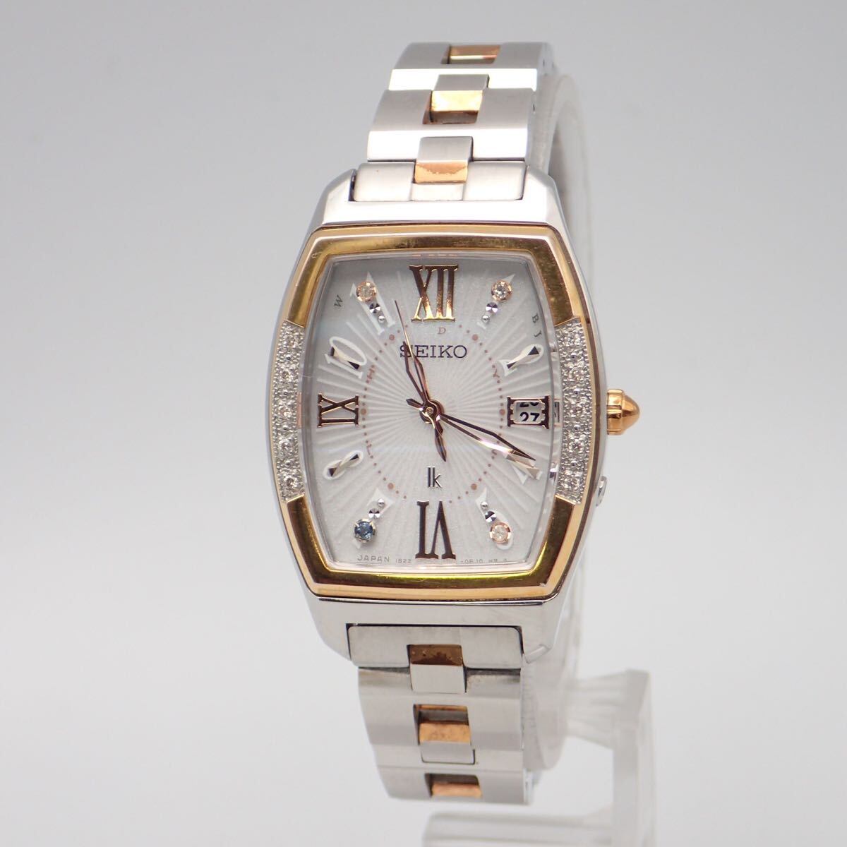 Yahoo!オークション - お04246/SEIKO セイコー/ルキア/電波ソーラー/レ...