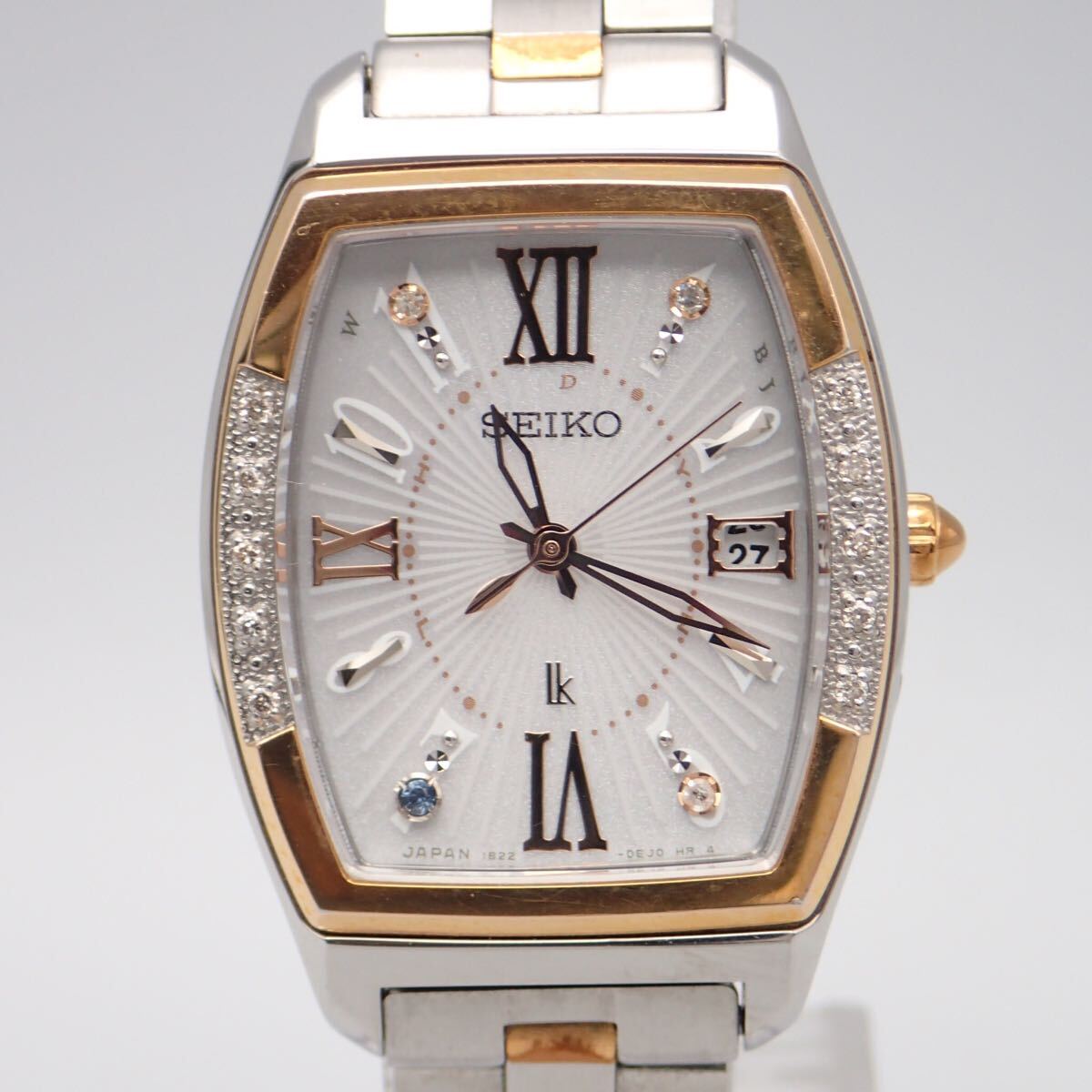 Yahoo!オークション - お04246/SEIKO セイコー/ルキア/電波ソーラー/レ...