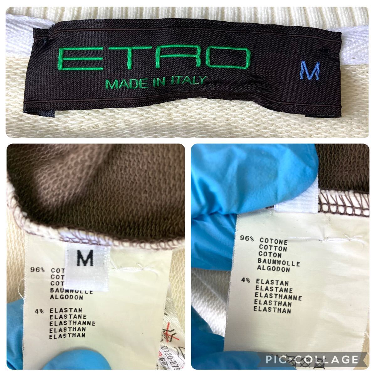 Yahoo!オークション - 希少 XL位 ETRO エトロ トラックジャケット ジャ...