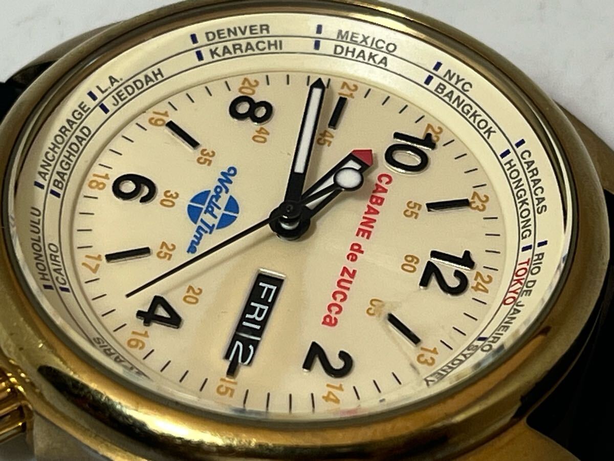 Yahoo!オークション - 必読商品説明 廃業時計店より CABANE de ZUCCA W...